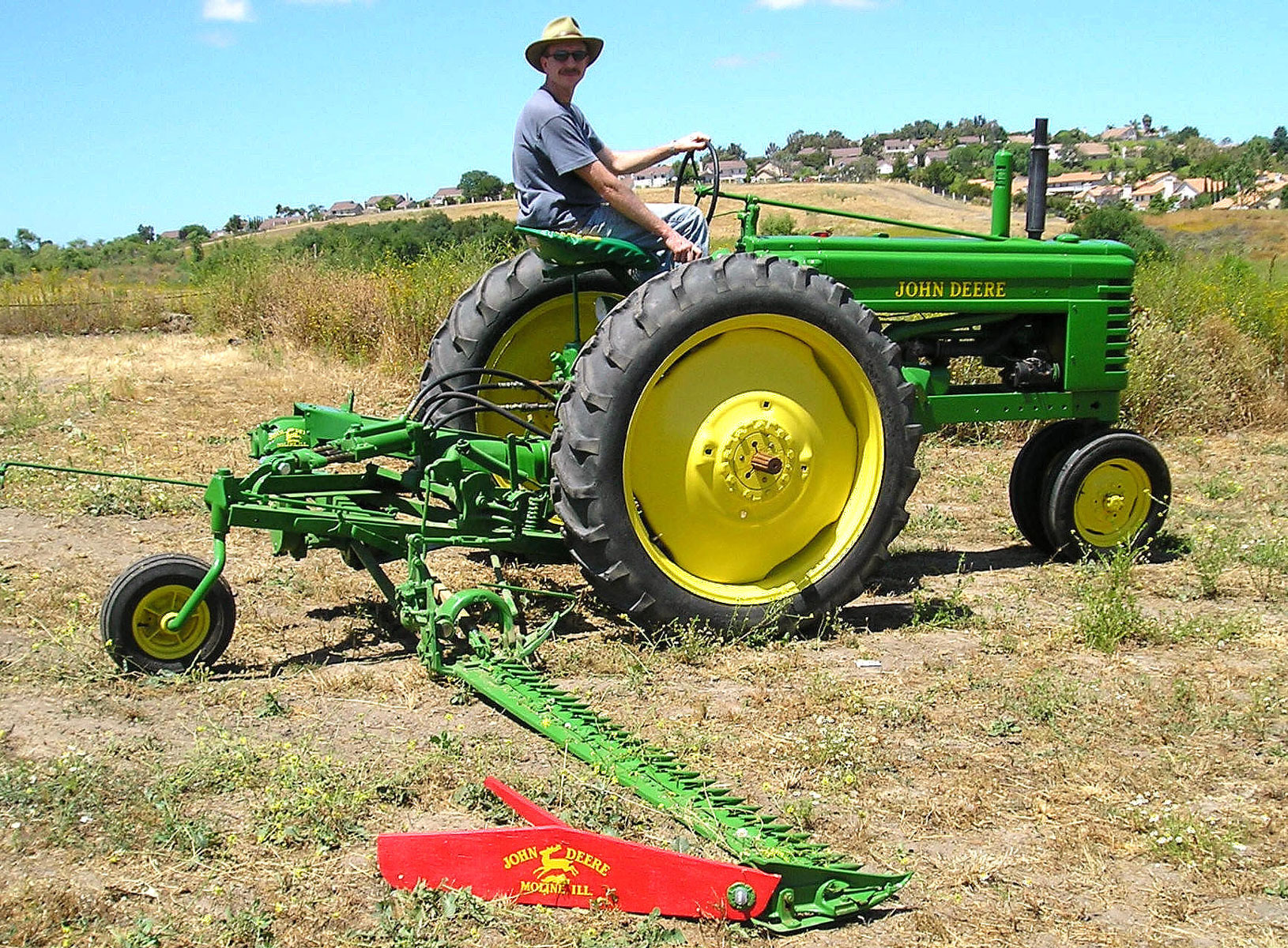 Antique John Deere Farm Tractors